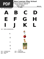 Circle The First Letter Worksheets | PDF