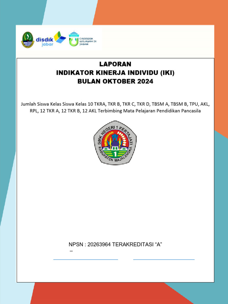 Iki 3 Terbimbingnya | PDF