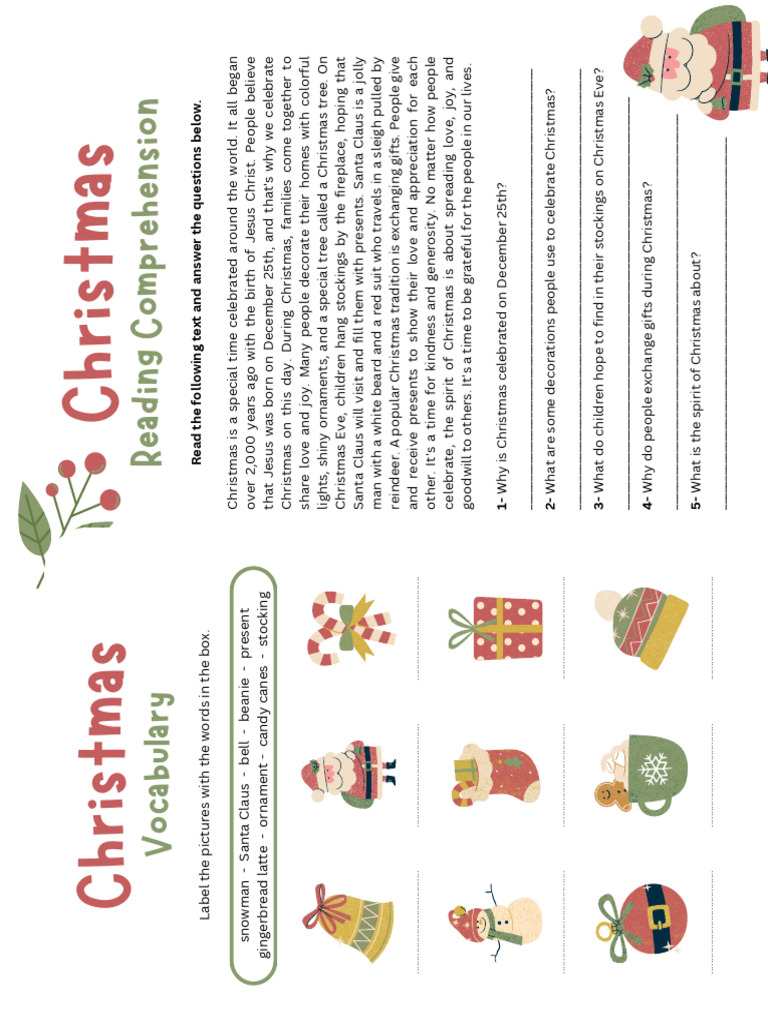 Understanding Christmas Traditions | PDF | Christmas | Santa Claus
