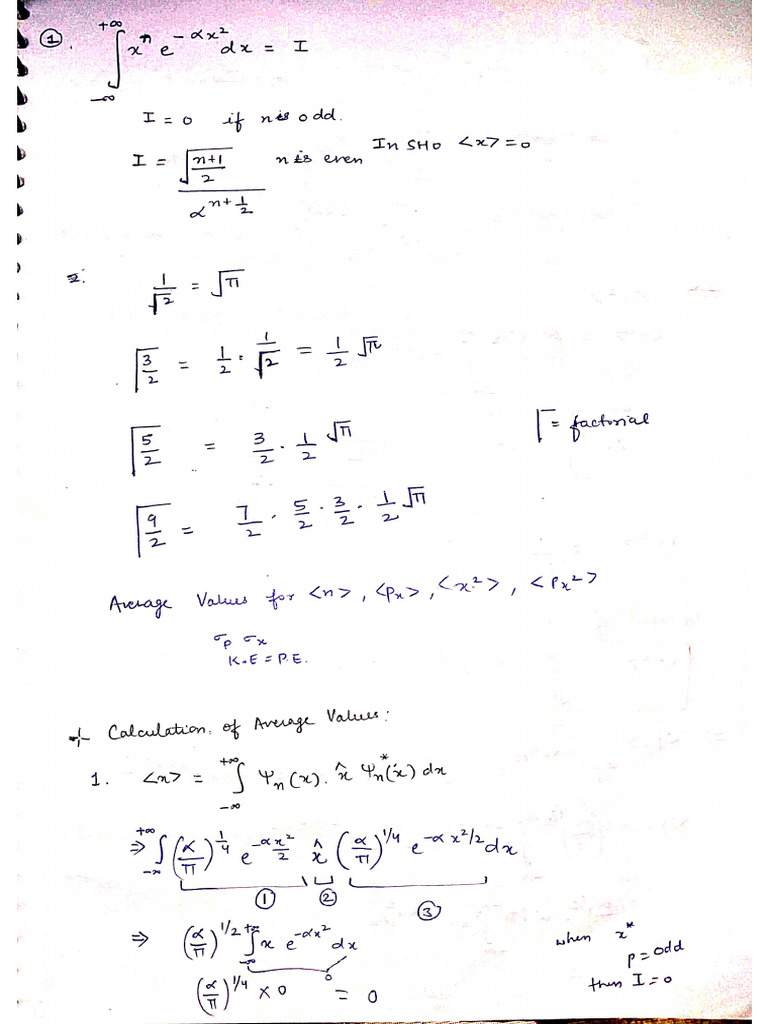 Senior Quantum Notes Part 2 | PDF