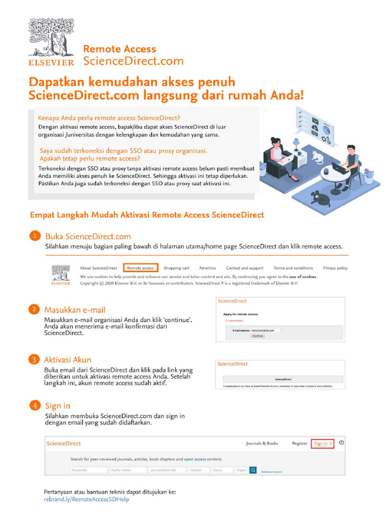 Remote-Access-ScienceDirect-Indonesia | PDF