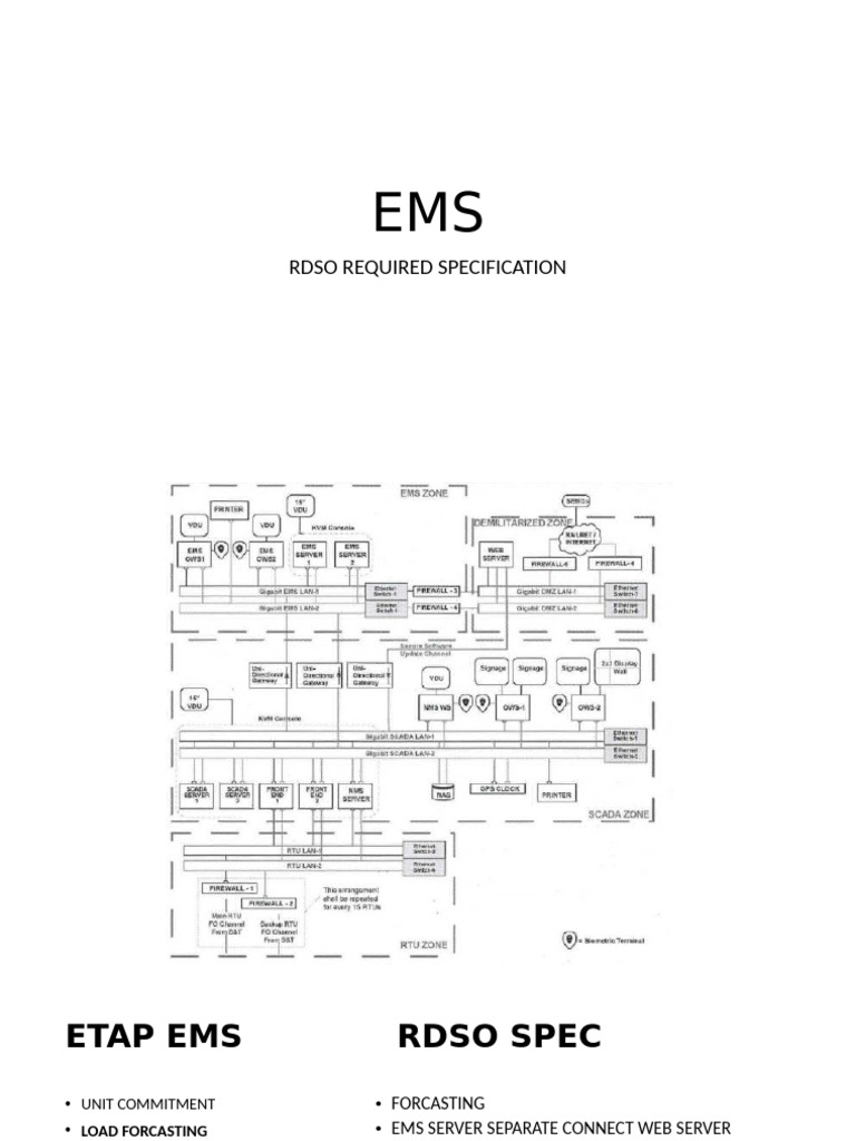 EMS | PDF | Scada | Server (Computing)