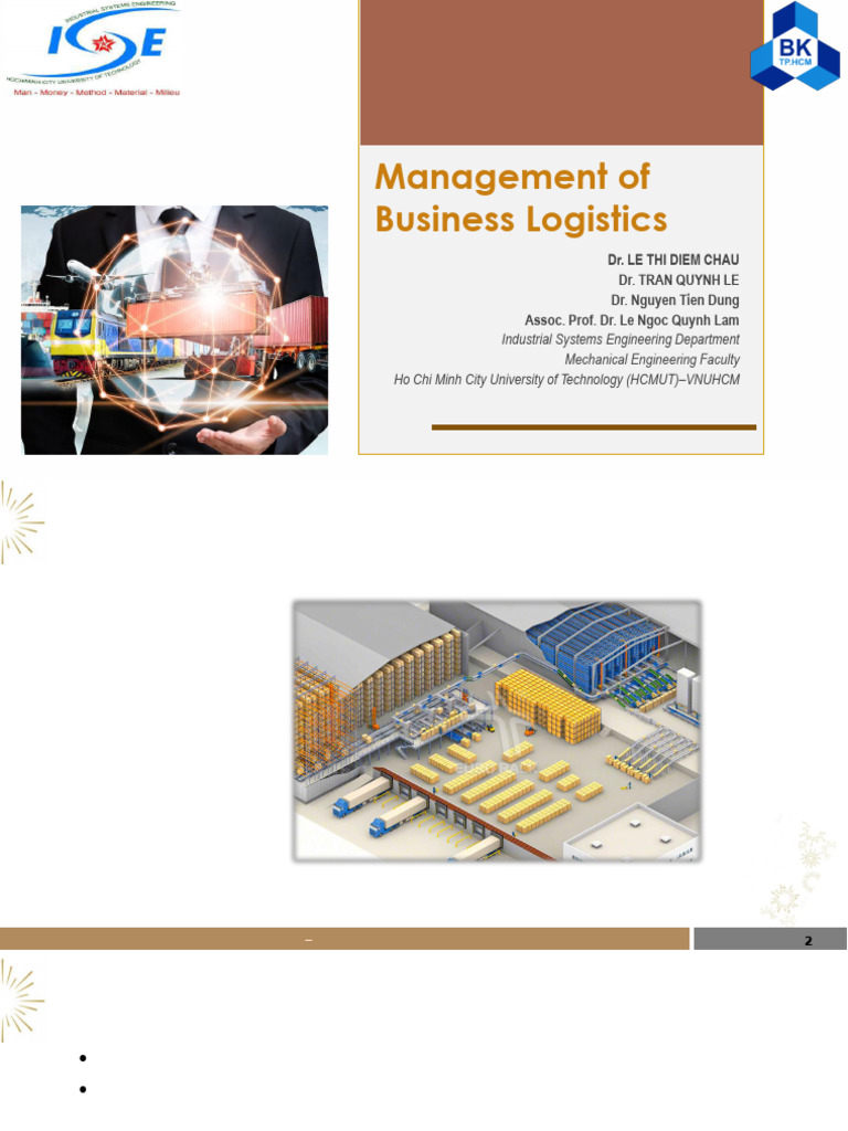 2.Log. Chapter 2 | PDF | Logistics | Warehouse