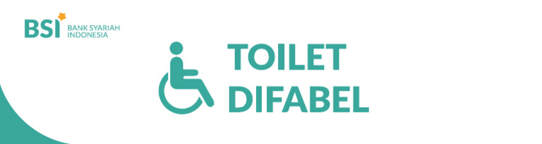 Sign Difabel Toilet | PDF