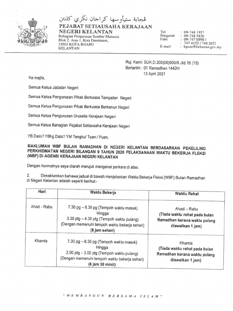 WBF RAMDHAN 2022 | PDF