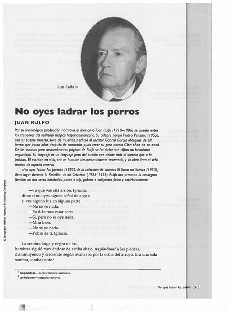 _No oyes ladrar los perros | PDF
