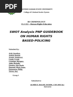 PNP Guidebook Human Rights | PDF | Human Rights | Police
