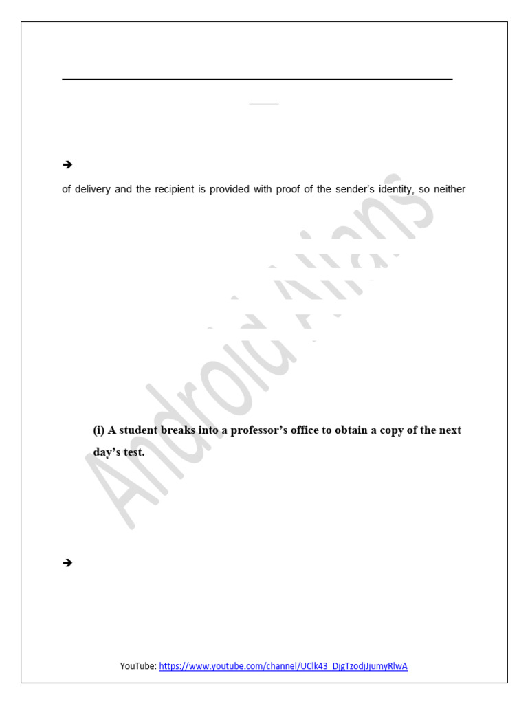 Gtu Is Paper Solution 2021 | PDF | Encryption | Key (Cryptography)