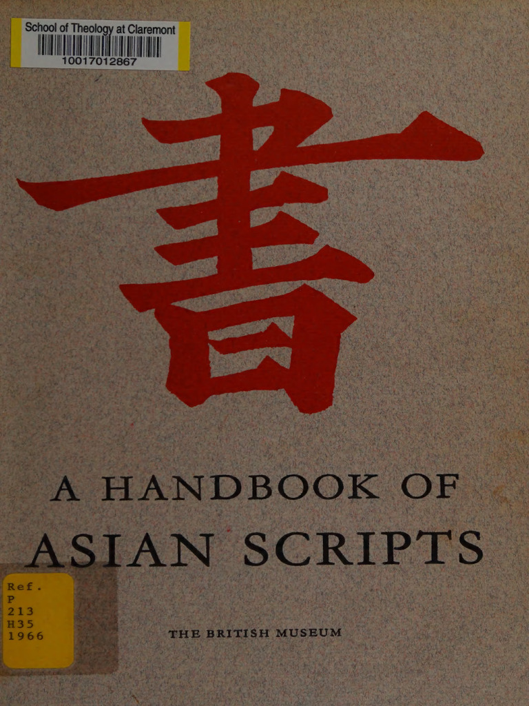 A Handbook of Asian Scripts | PDF | Alphabet | Hebrew Language