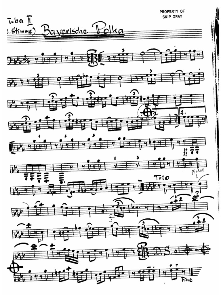 Euph 1_Suite Barrel and Bayerische | PDF