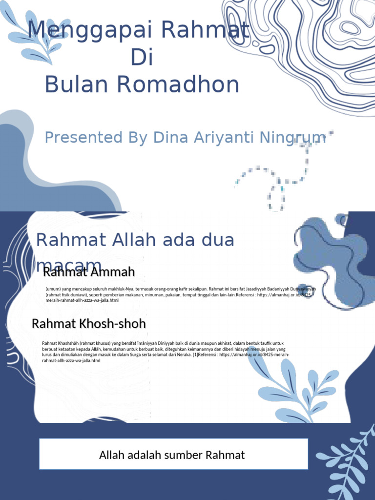 Menggapai Rahmat Allah | PDF