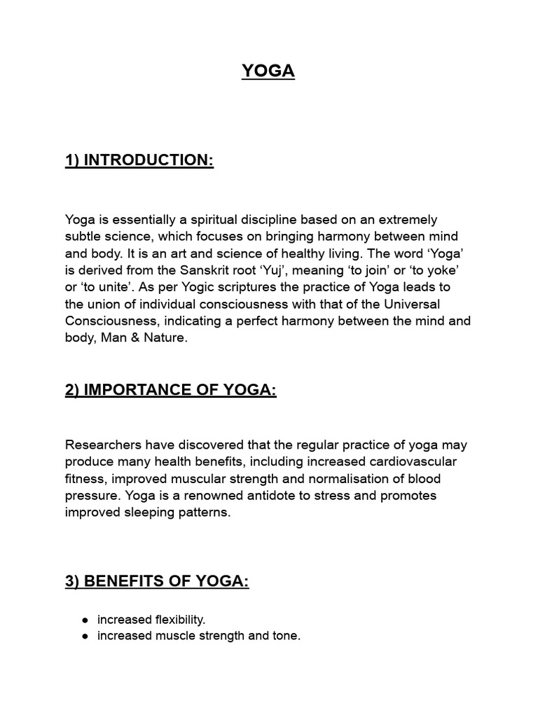 Yoga | PDF | Obesity | Asana