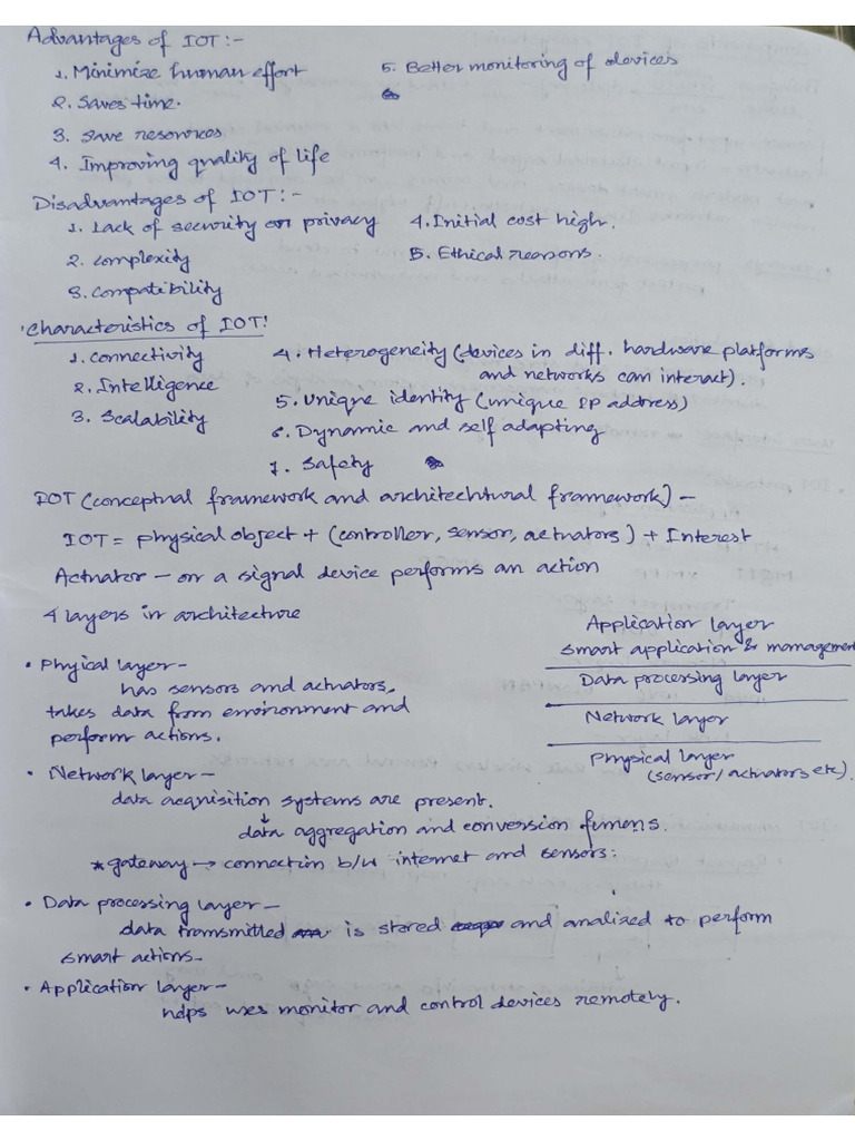 IOT_Notes_2 | PDF