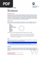 Chemistry Abstract Example and Guide | PDF | Escherichia Coli | Experiment