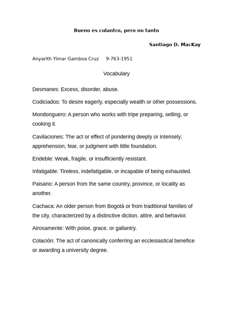 Colombian History: Night Patrols and Abuse | PDF