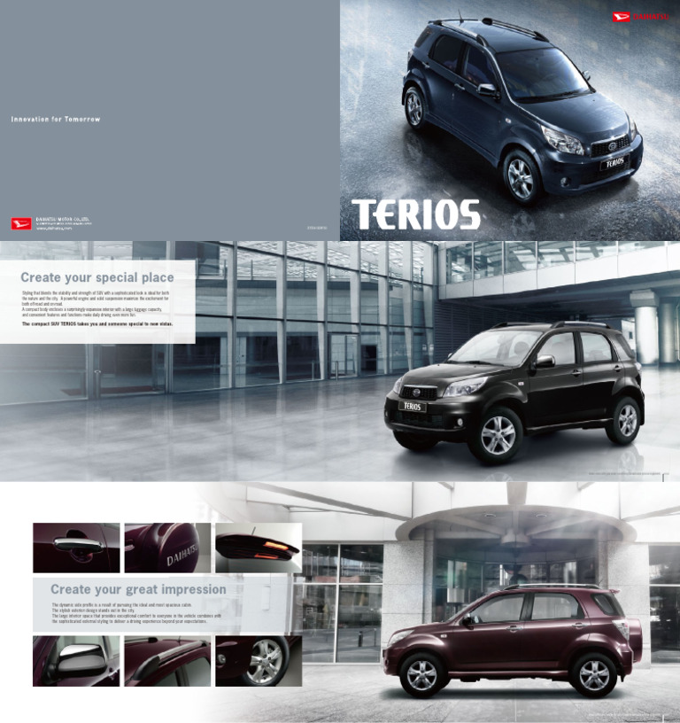 Daihatsu Terios 2015 INT | PDF | Airbag | Seat Belt