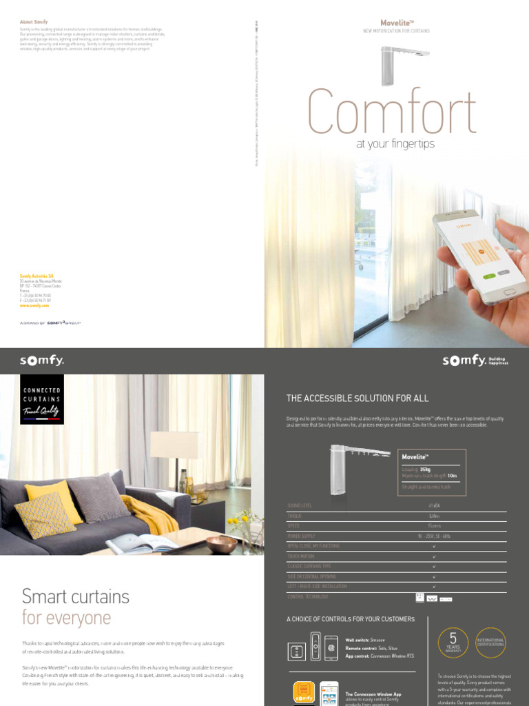 Movelite Leaflet | PDF | Curtain