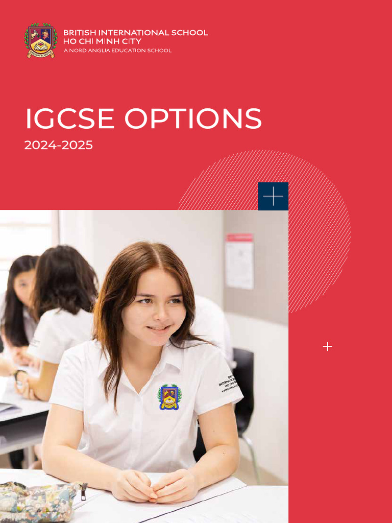 Bis HCMC Igcse Options Booklet 2024-25 | PDF | Mathematics | English As A Second Or Foreign Language