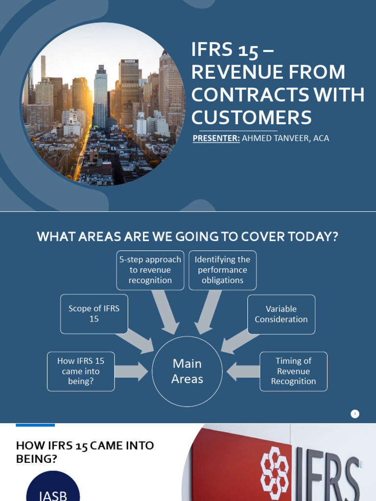 IFRS 15 Revenue Recognition Guide | PDF | Debits And Credits | Revenue