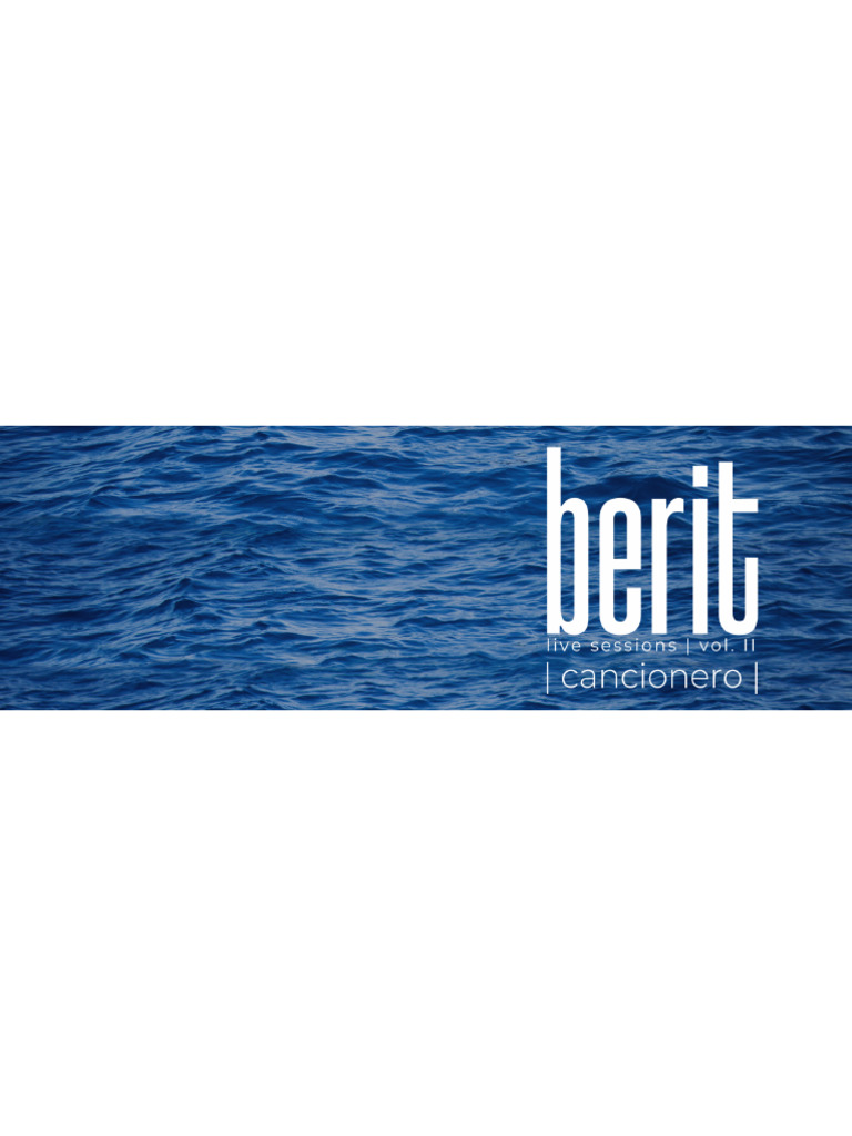 Cancionero Berit Vol - II | PDF | Amor