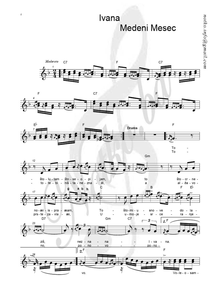 Ivana Medeni Mesec | PDF