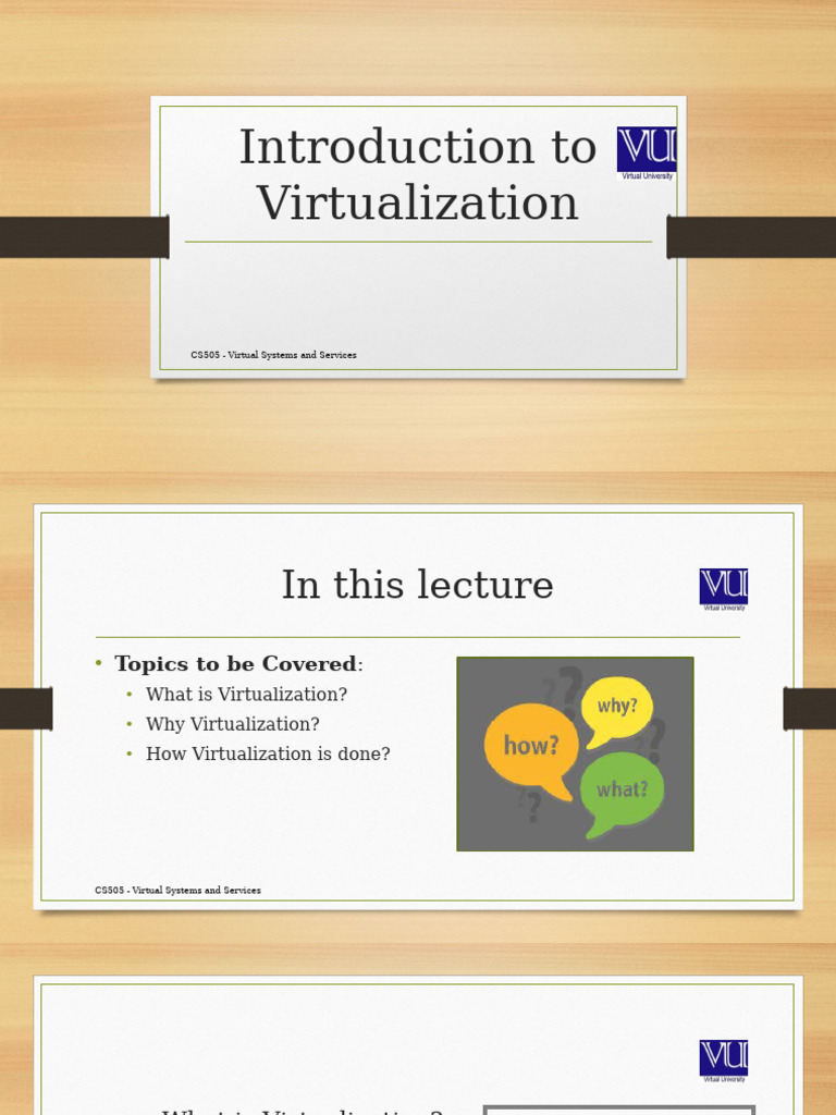 1 - 1 Virtualization What Why and How | PDF