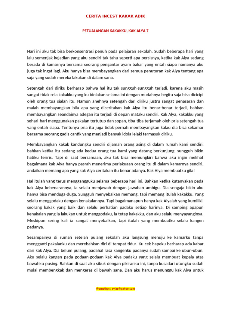 Kak Alya 07 | PDF