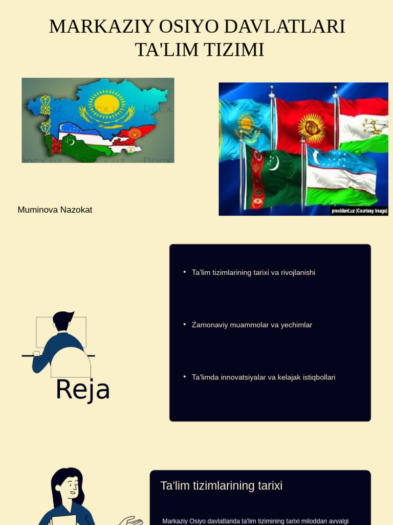 Markaziy Osiyo Davlatlari Ta Lim Tizimi | PDF