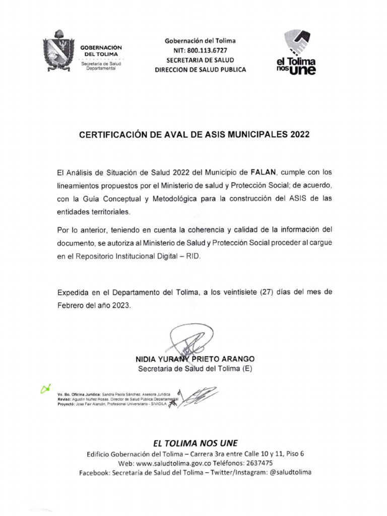 Asis Municipal 2022 Falan | PDF