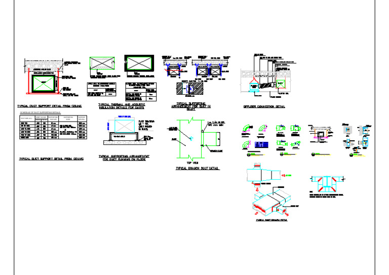 Duct Installation Details Layout1 | PDF
