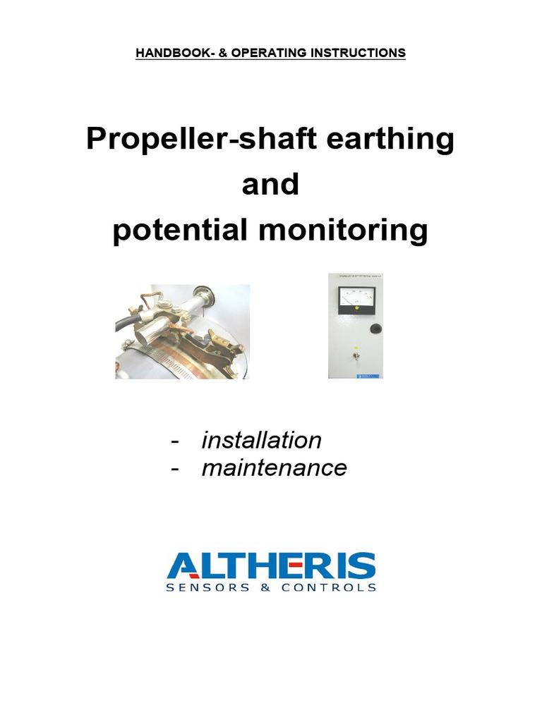 Manual - Propeller Shaft Earthing Version 1.0 | PDF | Electricity ...