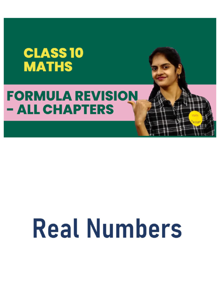 Formula cheat sheet | PDF