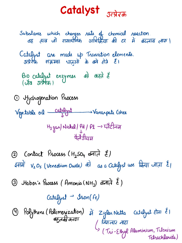 Catalyst & Molecular Weight - 416847 - Crwill | PDF | Catalysis ...