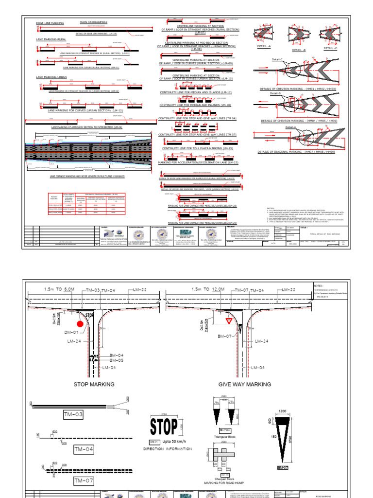 2.typical Drawings RMS COS KD-1 | PDF | Streets And Roads | Road ...