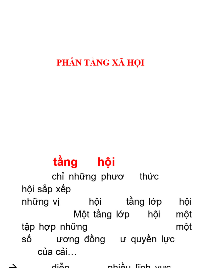 Phan Tang Xa Hoi | PDF