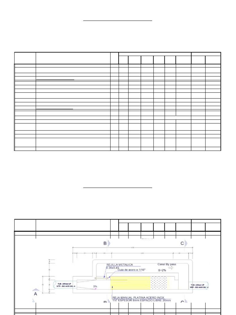 3.1 CAMARA DE REJAS PTAR 1 | PDF