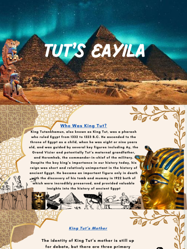 English Ppt | PDF | Tutankhamun | Akhenaten