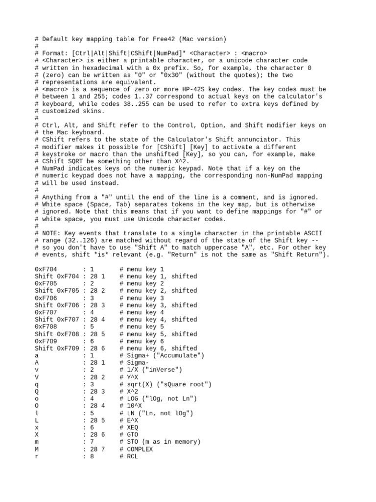 keymap | PDF | Ascii | Computer Keyboard keymap | PDF | Ascii | Computer Keyboard