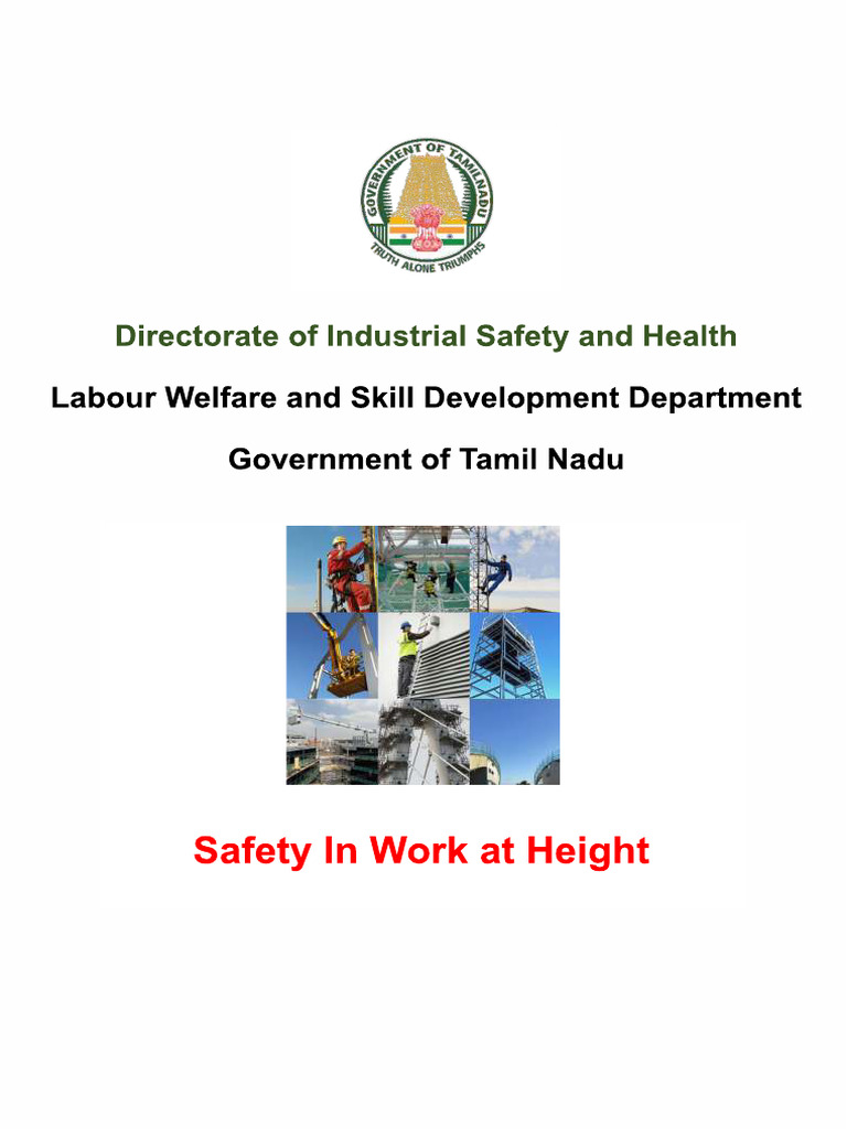 Work at Height | PDF | Personal Protective Equipment | Safety