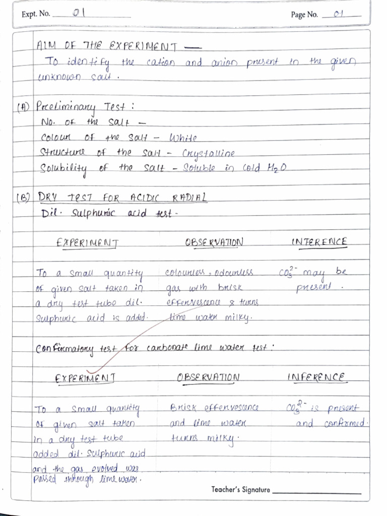 Chemistry Practical Class 12_part 1 | PDF