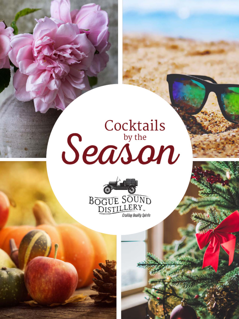 Seasonal Cocktail Recipes Guide | PDF | Martini (Cocktail) | Drink