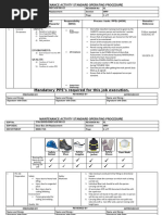 Machine Dismantling SOP Guidelines | PDF
