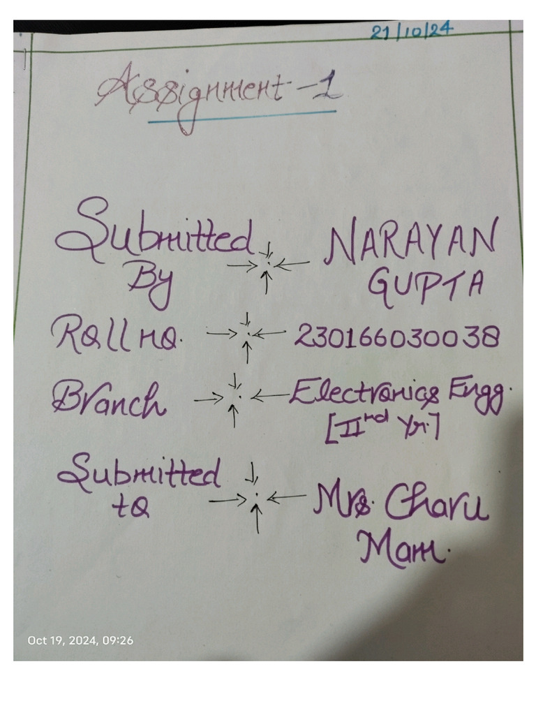 Ed Assignment 1 | PDF