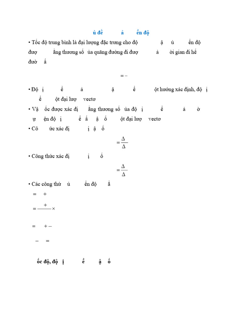 Sach Bai Tap Vat Li 10 Chu de 1 Mo Ta Chuyen Dong Canh Dieu | PDF