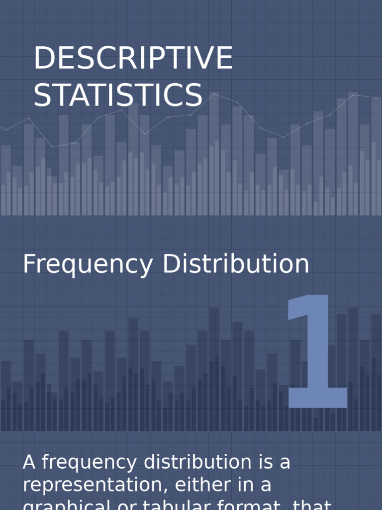 Descriptive Statistics | PDF | Variance | Statistics Descriptive Statistics | PDF | Variance | Statistics