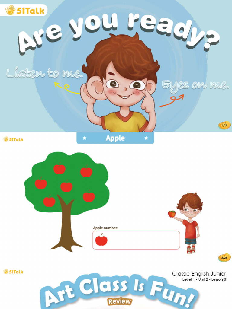 Level 1 - Unit 2 - Lesson 8 - Art Class Is Fun | PDF