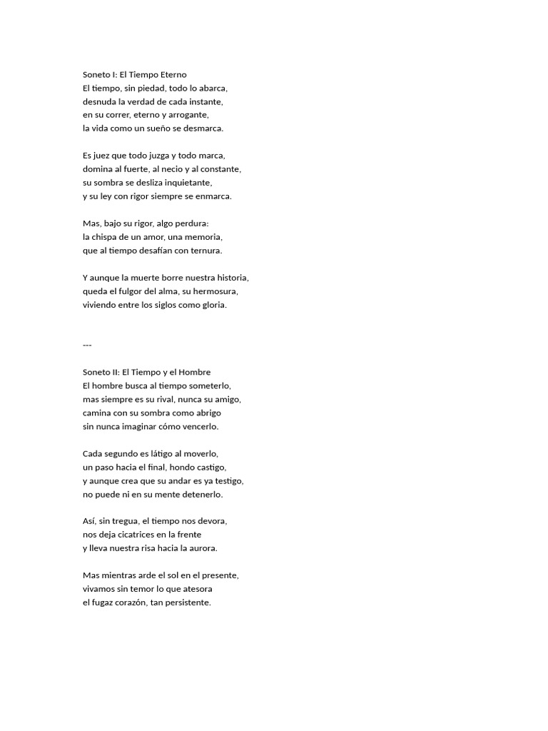 Sonetos | PDF