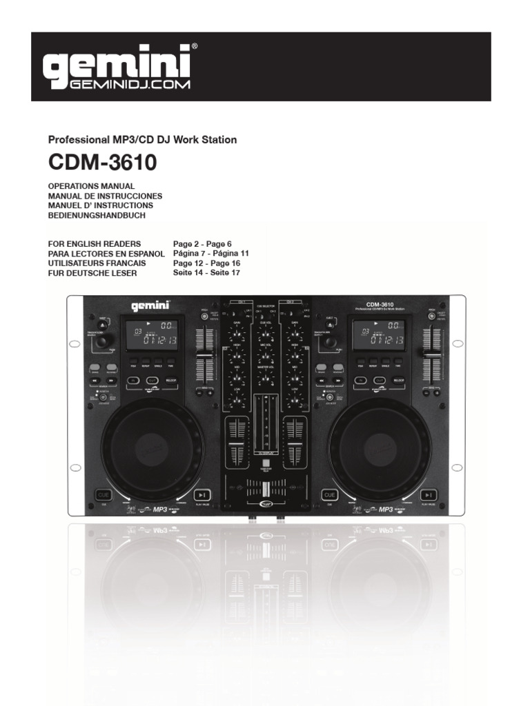 CDM 3610 | PDF | Electrical Connector | Ac Power Plugs And Sockets