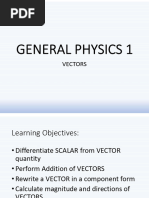 Grade 10 Vectors & Scalars Guide | PDF | Velocity | Euclidean Vector