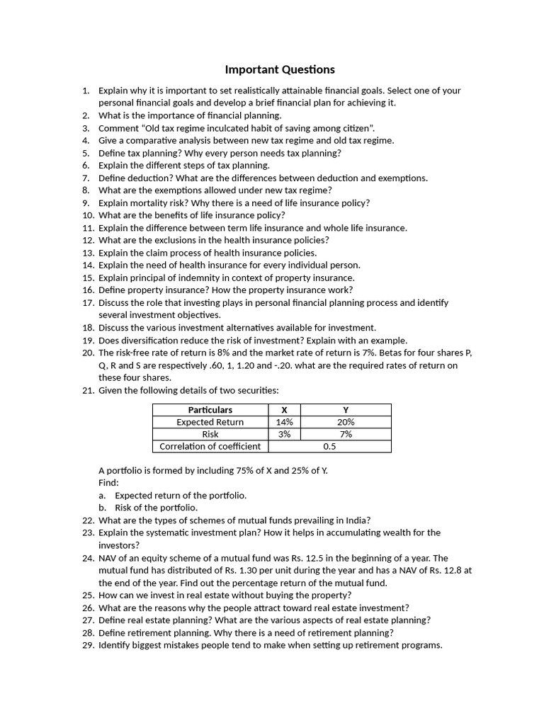 ge bms sem 2 imp ques | PDF | Investment Fund | Mutual Funds